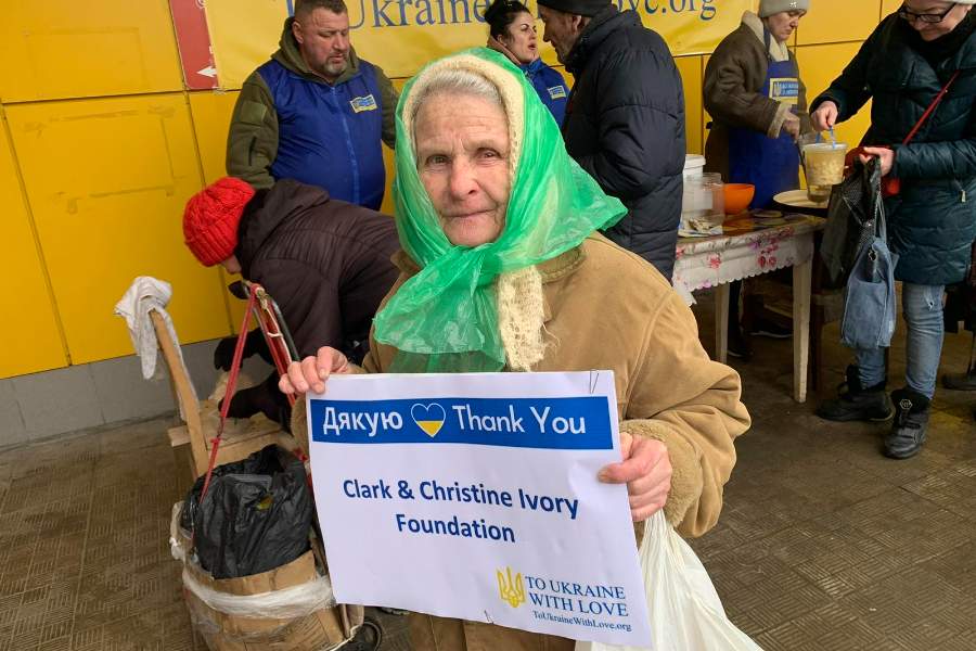 Direct Impact - Clark & Christine Ivory Foundation - To Ukraine With Love