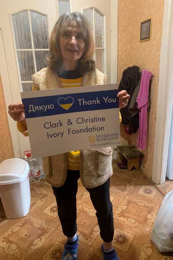 Direct Impact - Clark & Christine Ivory Foundation - To Ukraine With Love